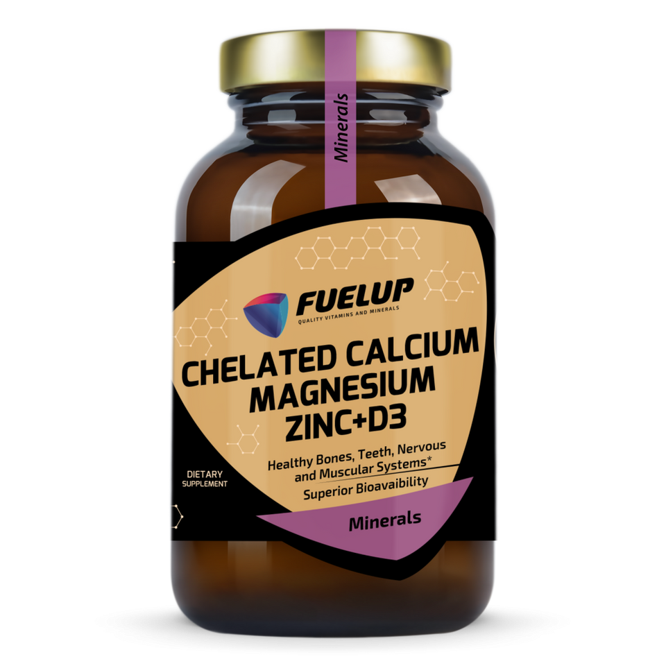 Fuel-Up Chelated Calcium Magnesium Zinc+D3 – Gymnordic